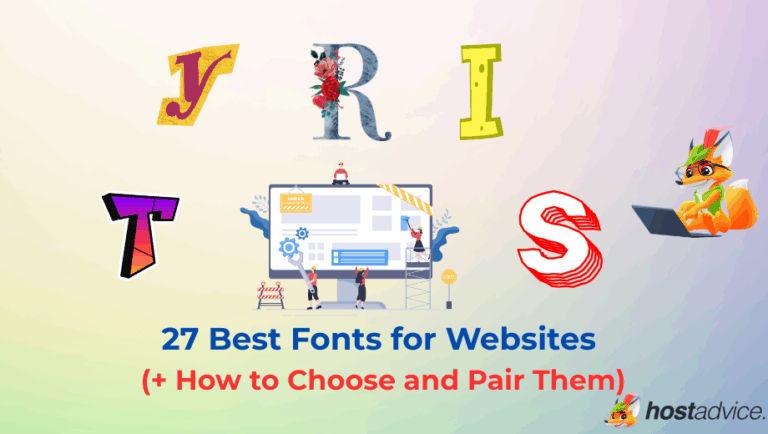 27 Best Fonts for Websites (+ How to Choose & Pair Them)