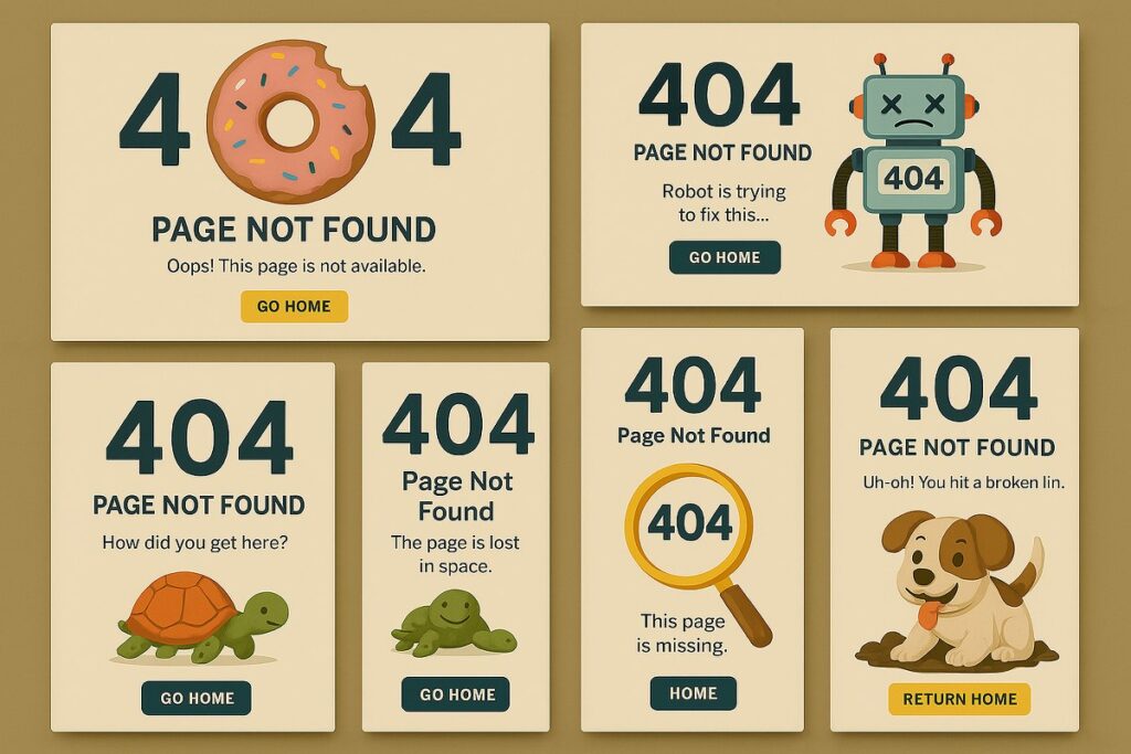 35 Clever & Creative 404 Pages (W/ Brand Voice Examples)