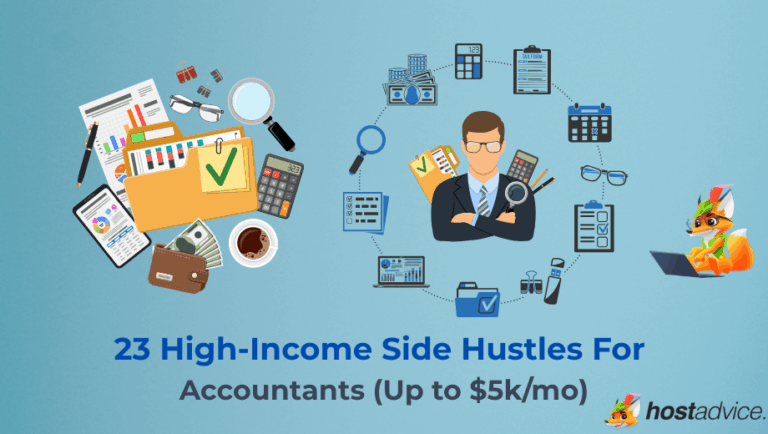 23 High-Income Side Hustles for Accountants (Up to $5k/mo)