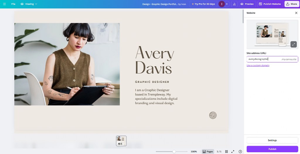 How to Create a Website With Canva Quickly (5 Simple Steps)