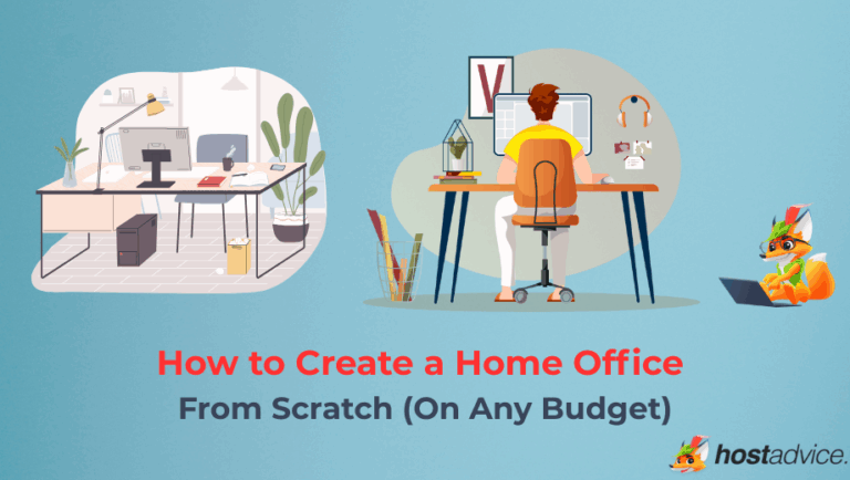 How to Create a Home Office From Scratch (On Any Budget)