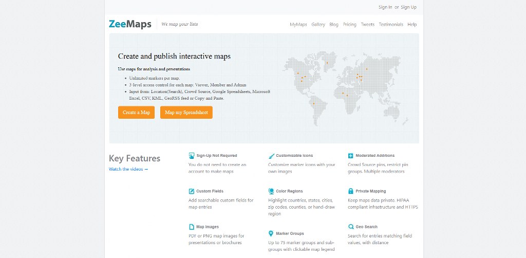 How to Create an Interactive Map for a Website (4 Methods)