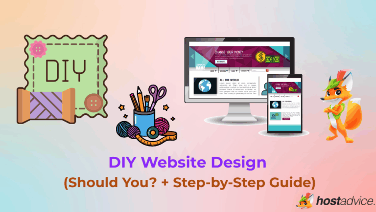 DIY Website Design (Should You? + Step-by-Step Guide)