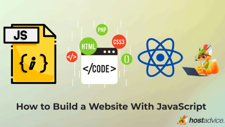 How to Build a Website With JavaScript (Beginner's Guide)