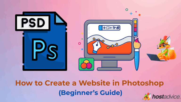 How to Create a Website in Photoshop (Beginner's Guide)