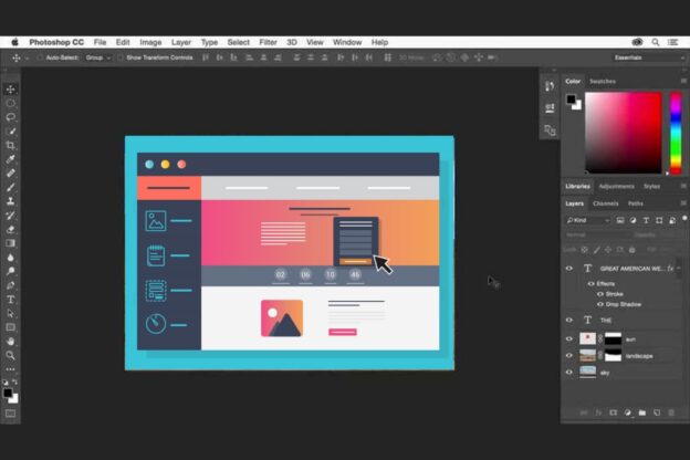 How to Create a Website in Photoshop (Beginner's Guide)