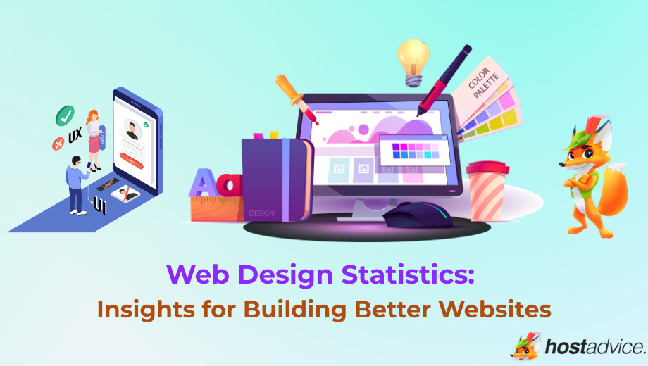 Latest Web Design Statistics 2025 for Businesses & Designers