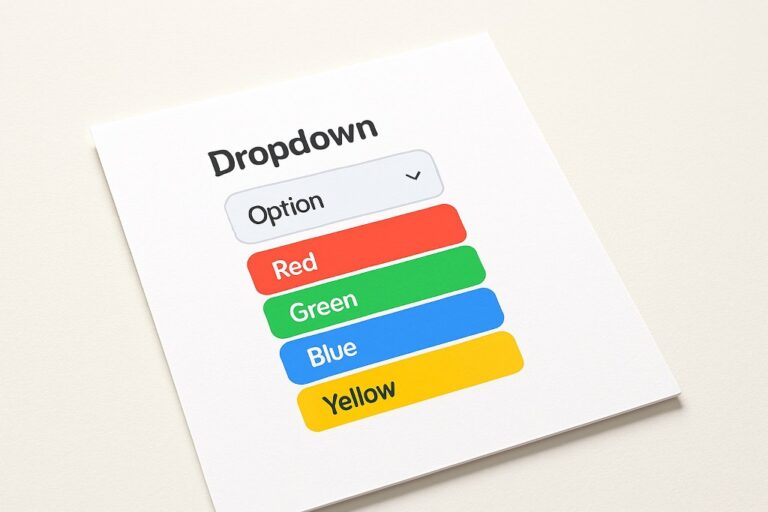 What Is a Drop Down Menu? (+ When & How to Use It)