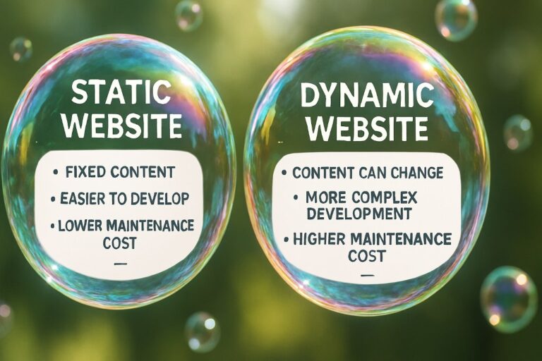 Static vs. Dynamic Websites (Use Cases & Key Differences)