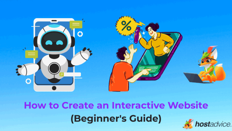 How to Create an Interactive Website (Beginner's Guide)