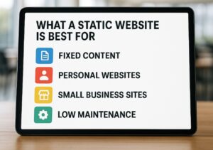 Static vs. Dynamic Websites (Use Cases & Key Differences)