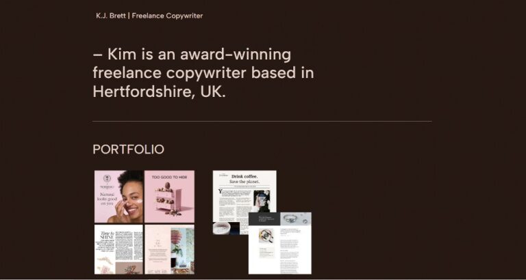 49 Copywriter Portfolio Examples From Pros (That Win Gigs)