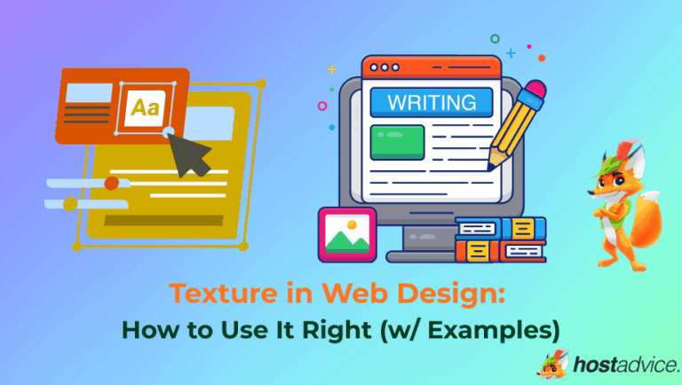 Texture in Web Design: How to Use It Right (w/ Examples)