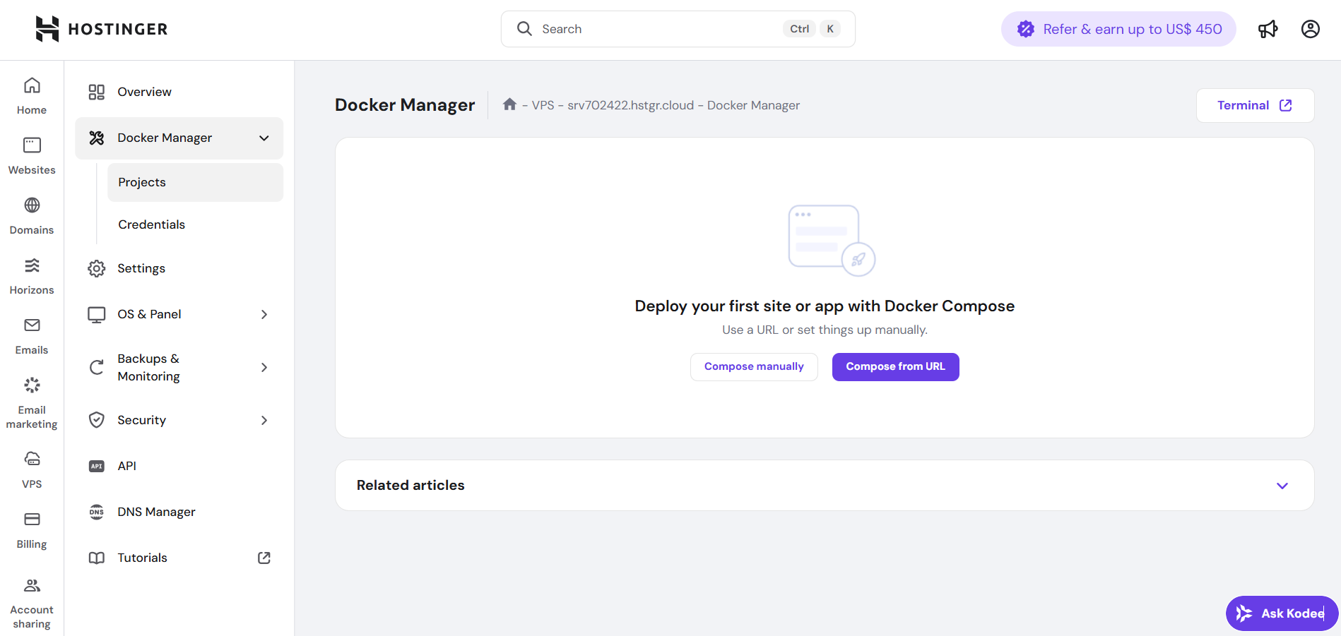 Hostinger Docker VPS Review 2026: Is it Worth It?