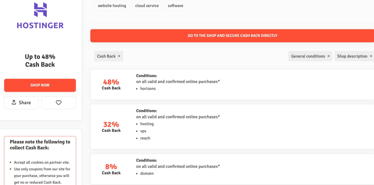 How to Get Hostinger Cashback in 2025 (Plus a Faster Way to Save $100+)