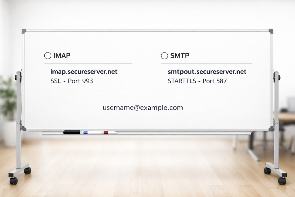 GoDaddy SMTP Settings Explained (& Troubleshooting Tips)